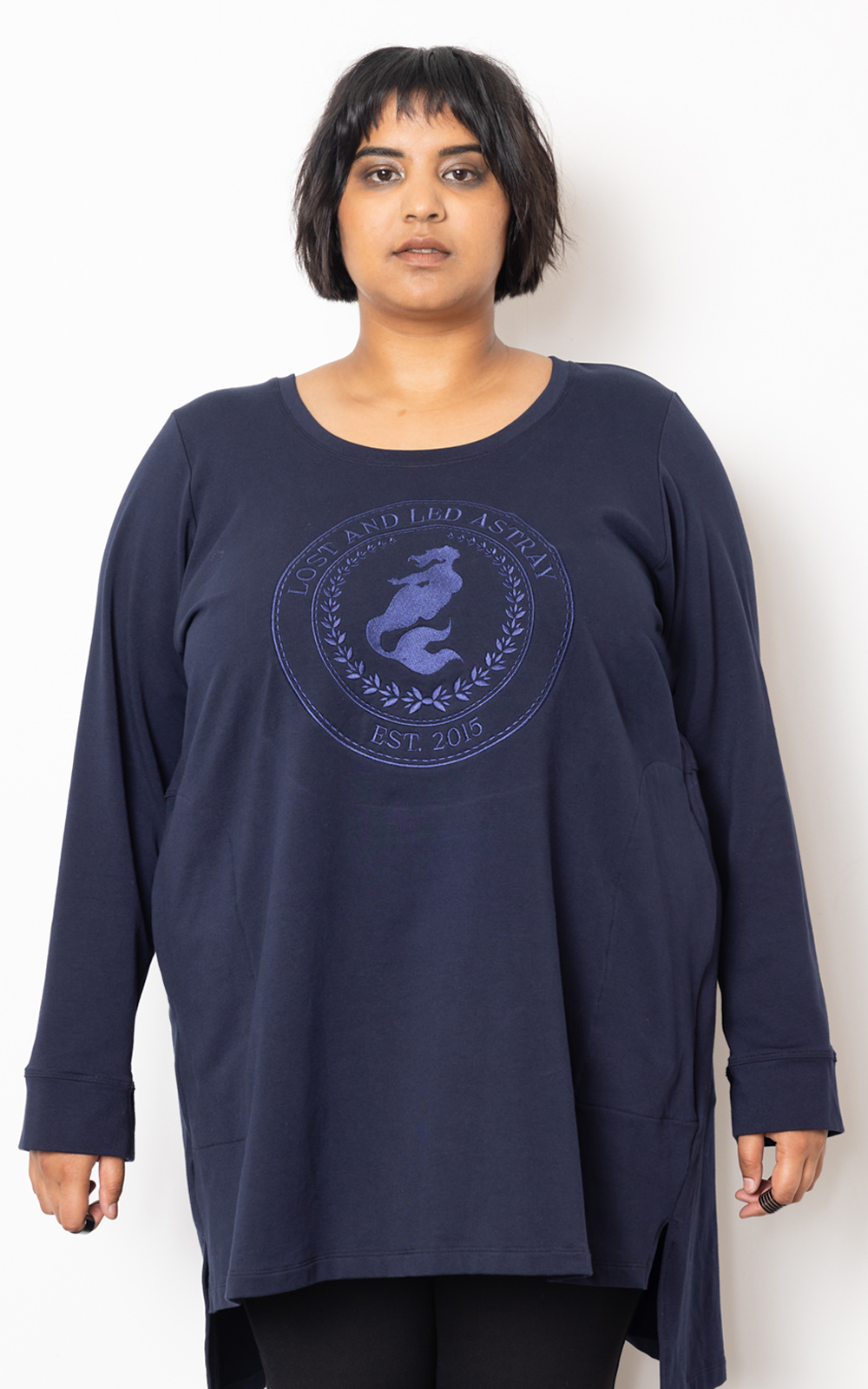 Mermaid Jumper – Zebrano | Designer Clothing NZ