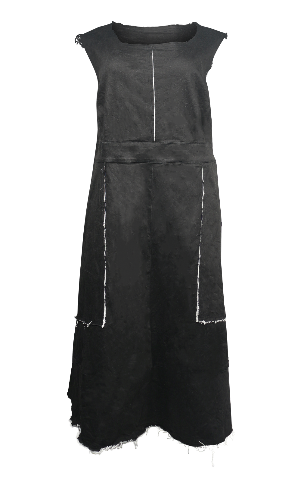 Denim Pinnie – Zebrano | Designer Clothing NZ