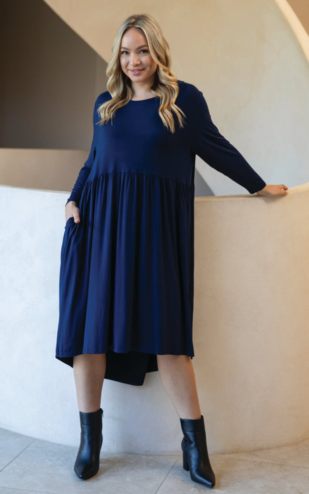 Juniper Dress – Zebrano | Designer Clothing NZ