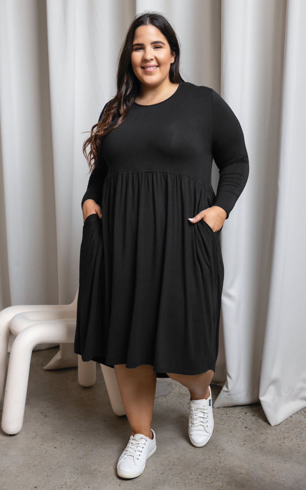 Juniper Dress – Zebrano | Designer Clothing NZ