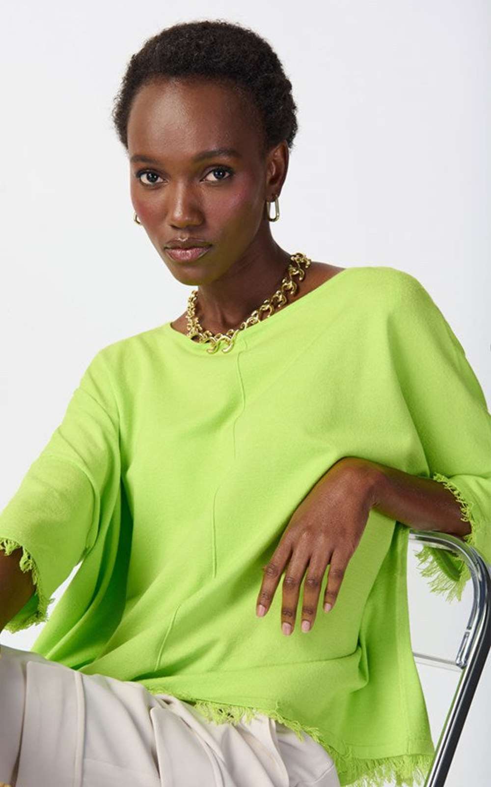 Fringe Top – Zebrano | Designer Clothing NZ