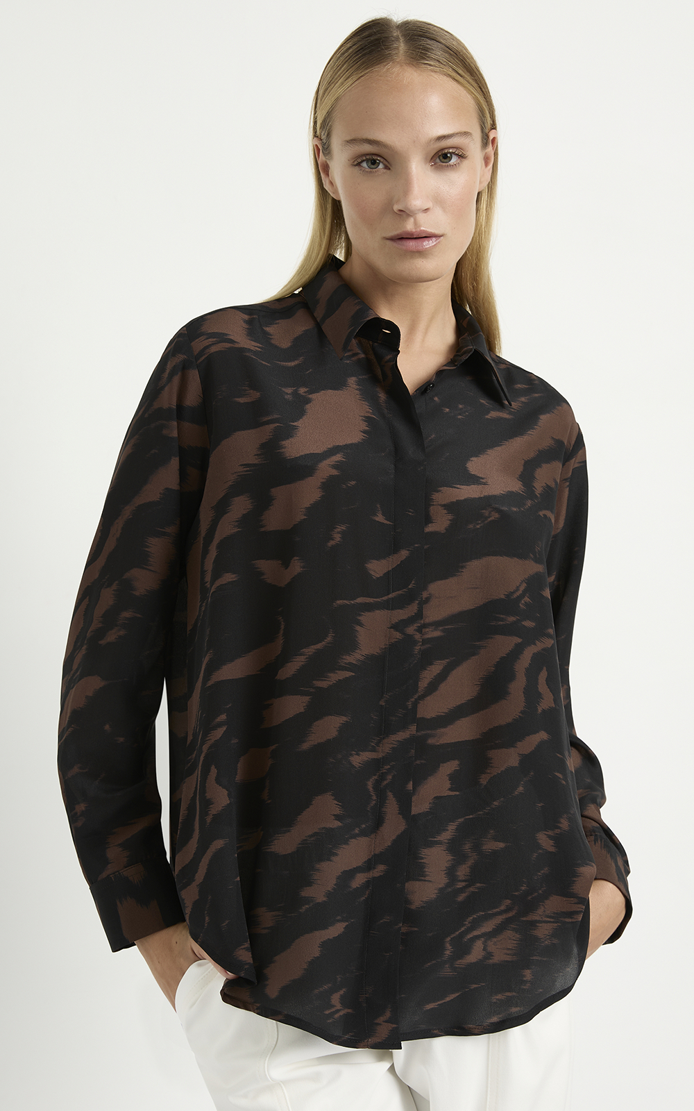 Soft Shirt – Zebrano | Designer Clothing NZ