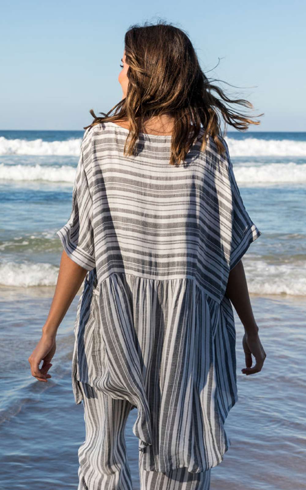 Beachy Top – Zebrano | Designer Clothing NZ