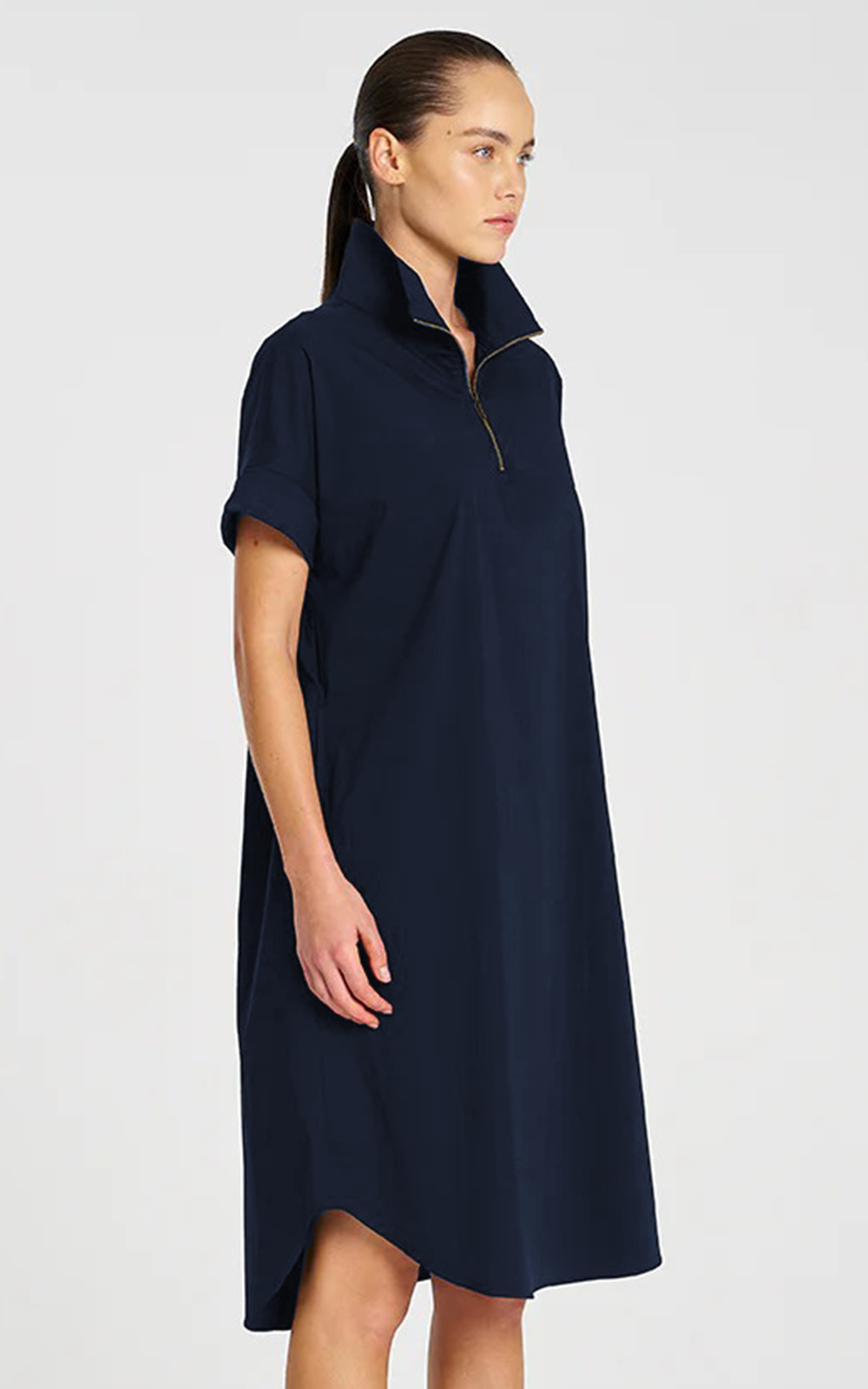Half Zip Dress – Zebrano | Designer Clothing NZ