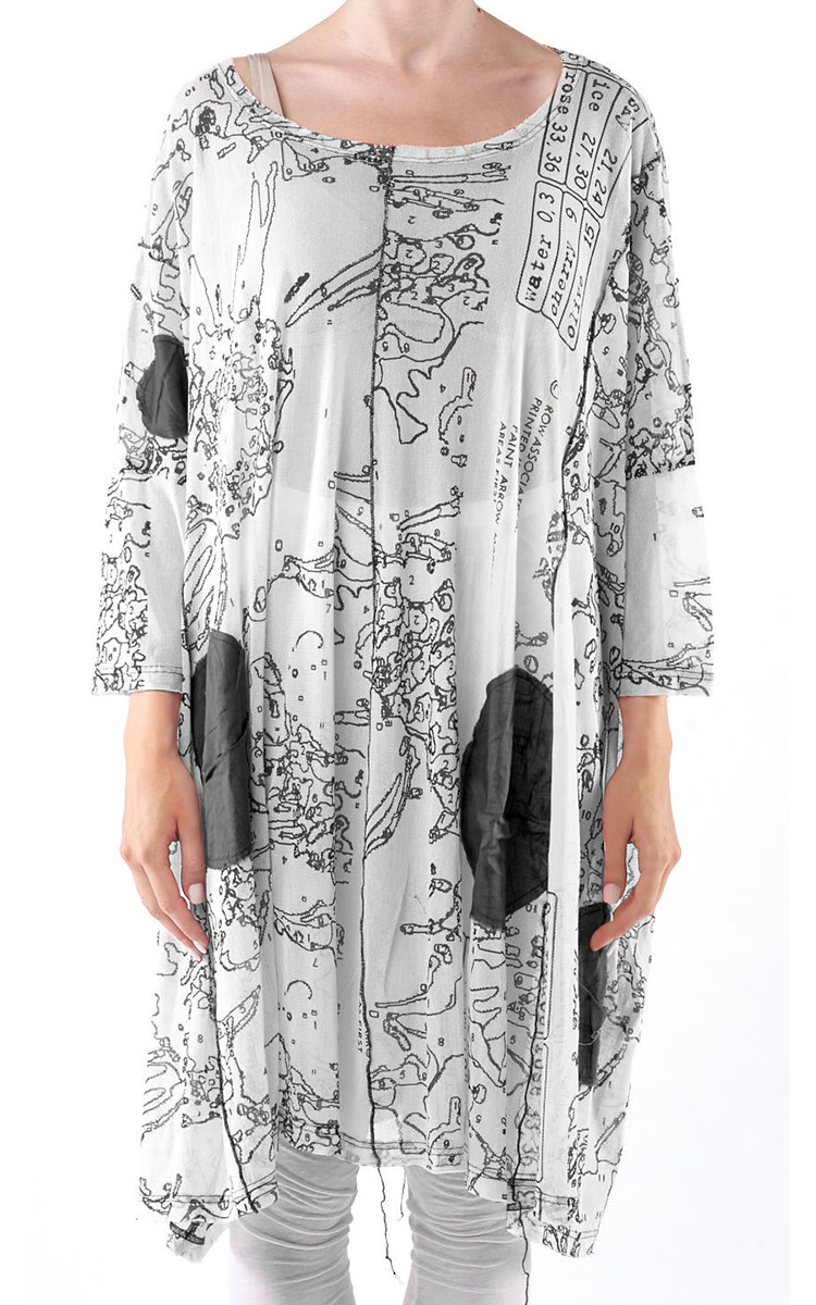 Numbers Mesh Dot Dress – Zebrano | Designer Clothing NZ