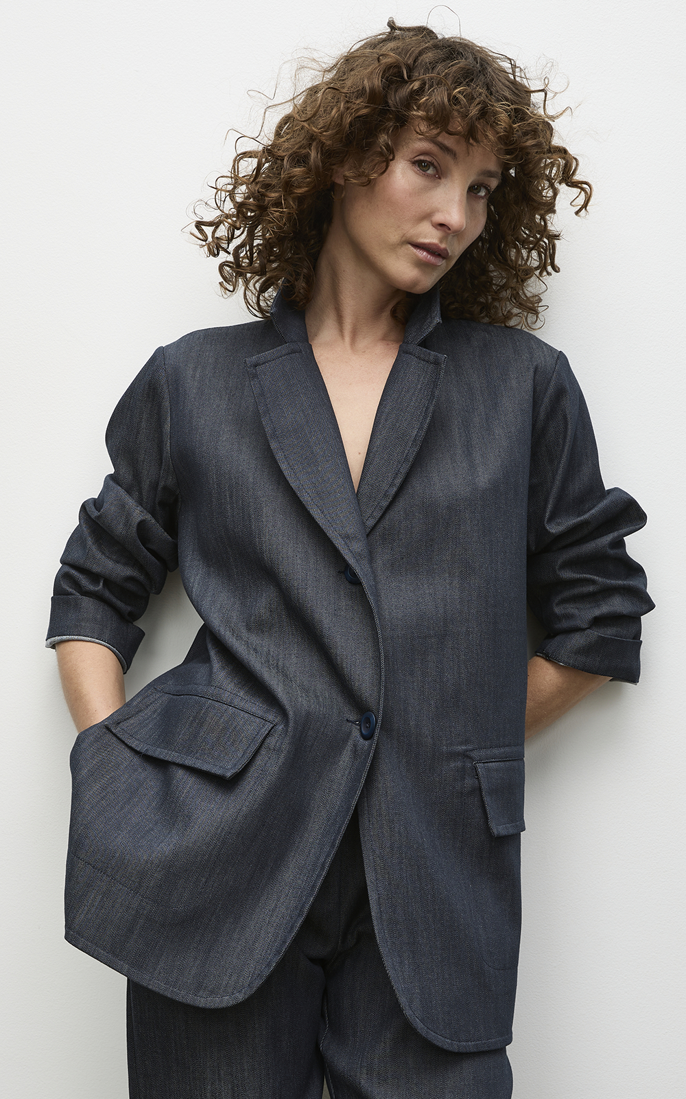 Stretch Blazer – Zebrano | Designer Clothing NZ