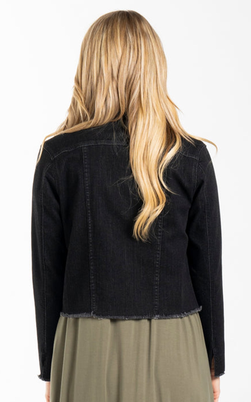 Frayed Denim Jacket – Zebrano | Designer Clothing NZ