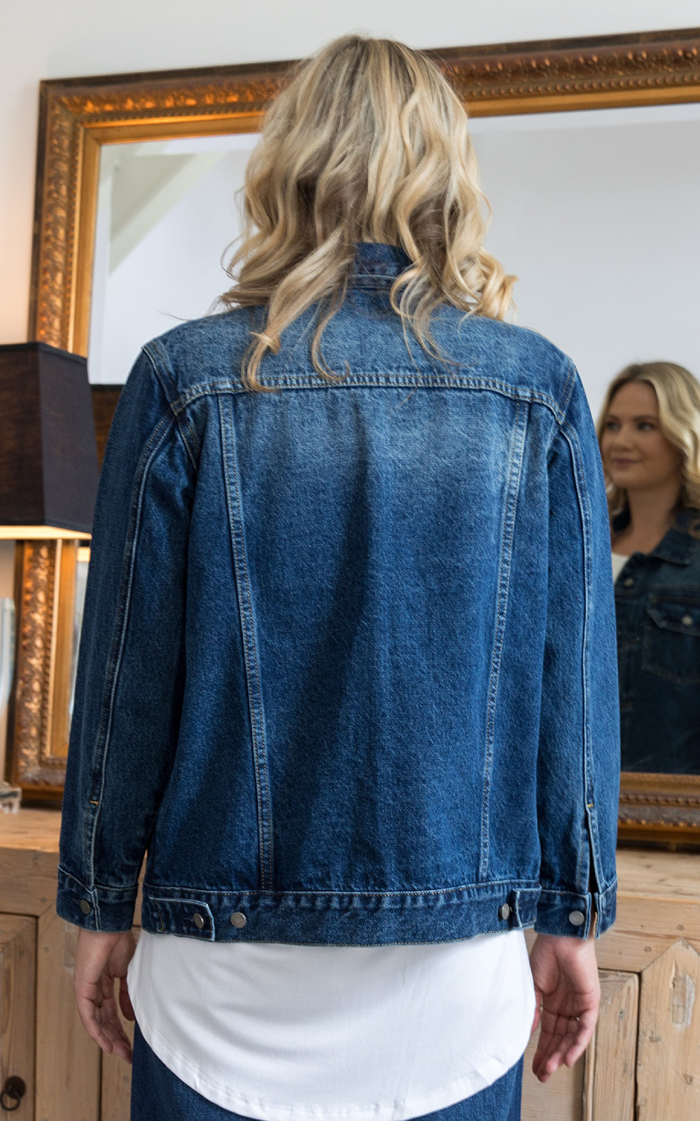 Denim Basic Jacket – Zebrano | Designer Clothing NZ