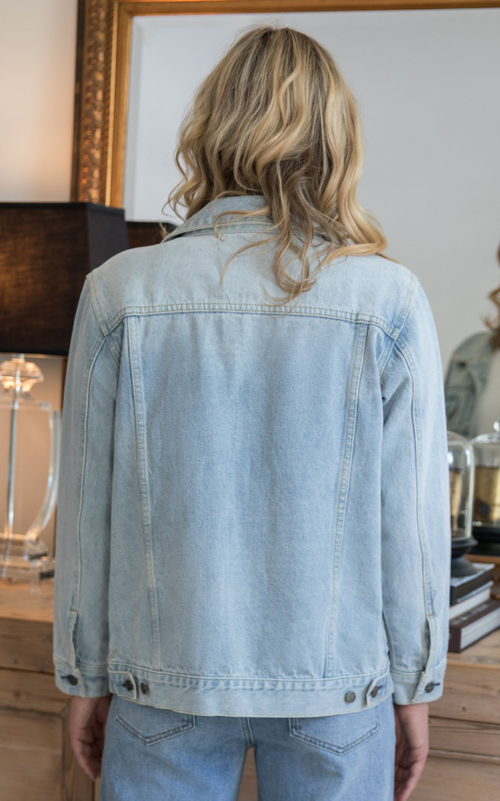Denim Basic Jacket – Zebrano | Designer Clothing NZ