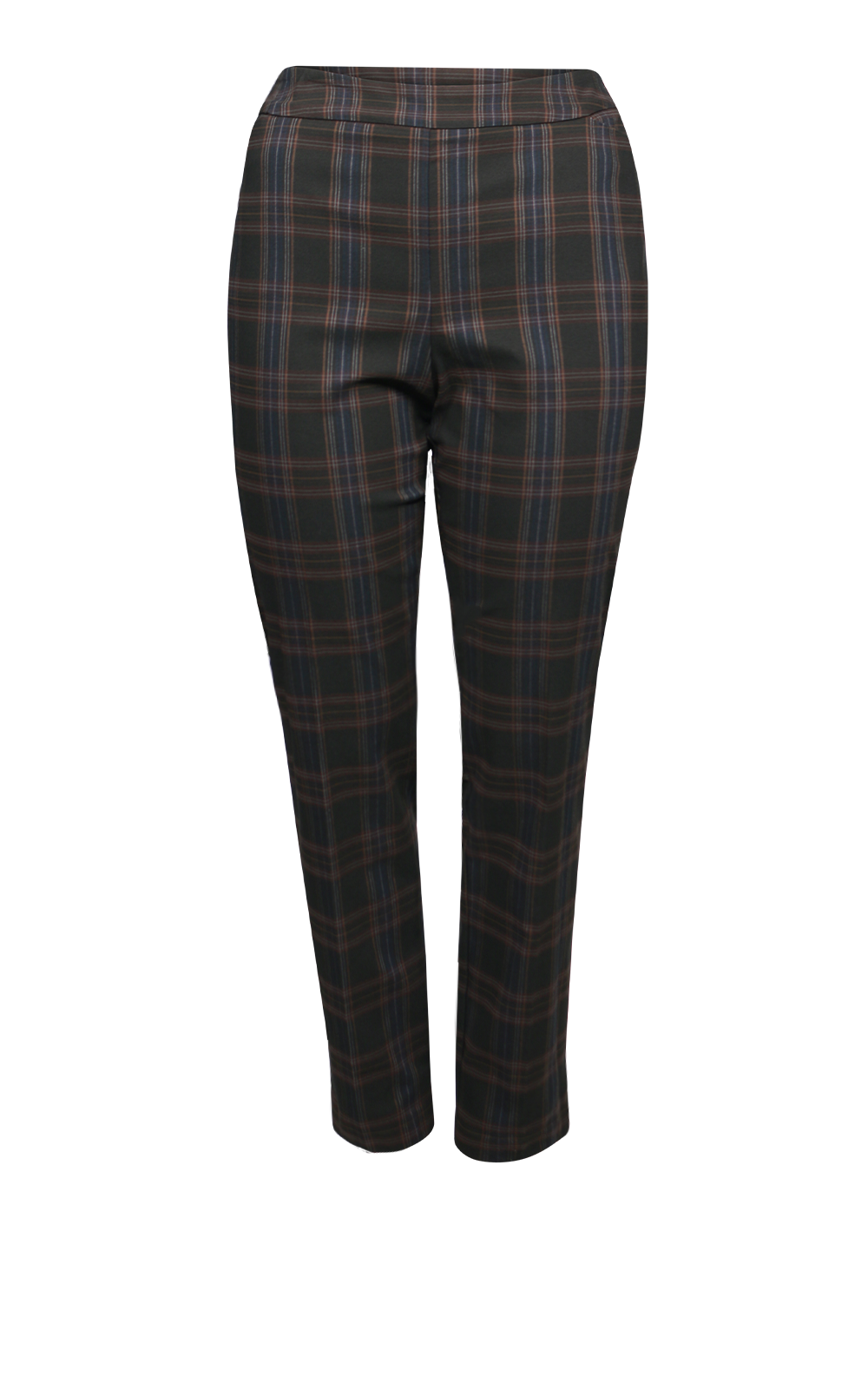 Slim F/L Pant-Dunbar Check – Zebrano | Designer Clothing NZ