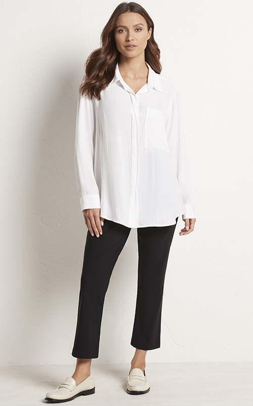 Single Pocket Shirt – Zebrano | Designer Clothing NZ