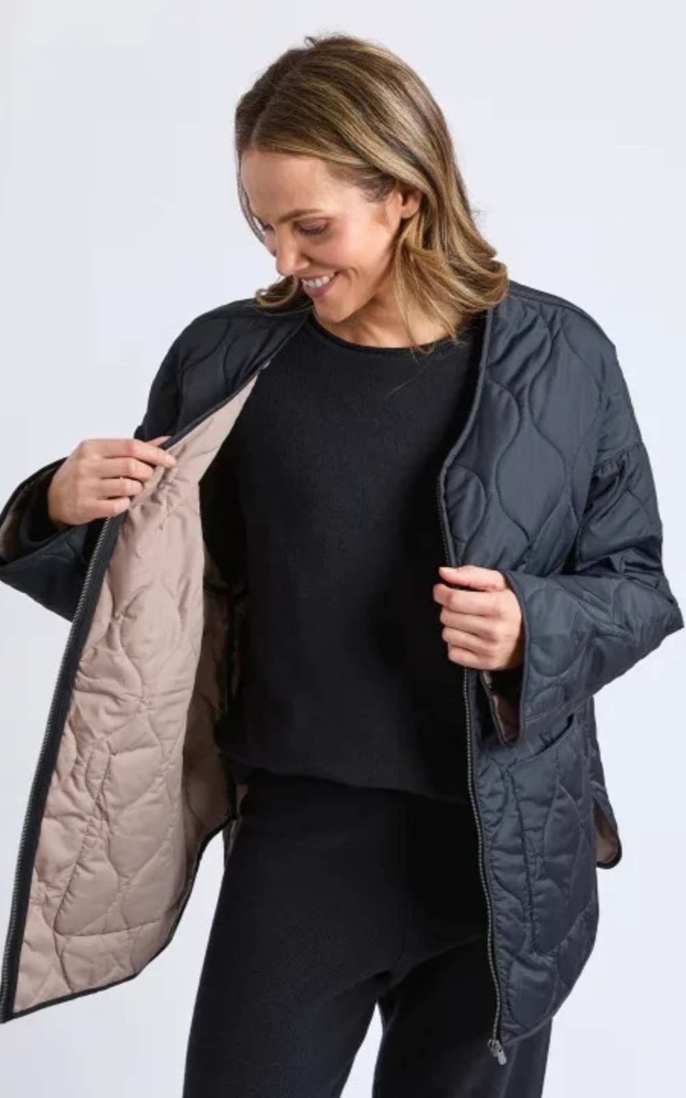 Dusty Jacket – Zebrano | Designer Clothing NZ