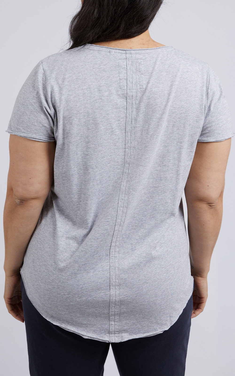 Fundamental Vee Tee – Zebrano | Designer Clothing NZ