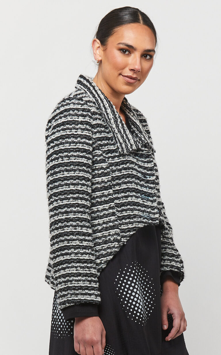 Composer Jacket – Zebrano | Designer Clothing NZ