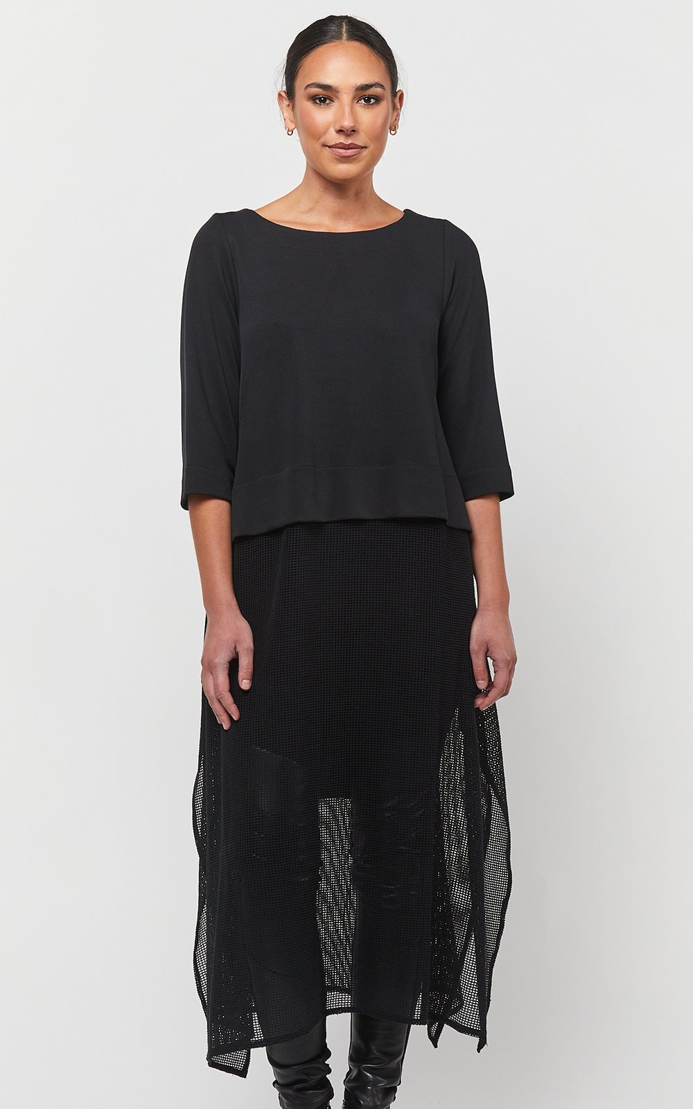 Dandy Tabbard – Zebrano | Designer Clothing NZ