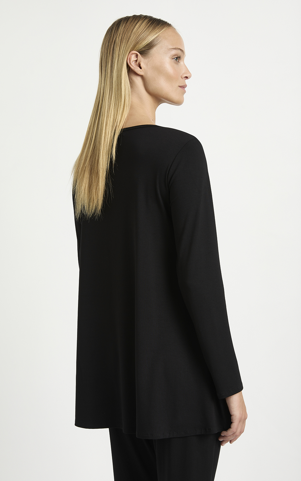 LS Flared Top – Zebrano | Designer Clothing NZ