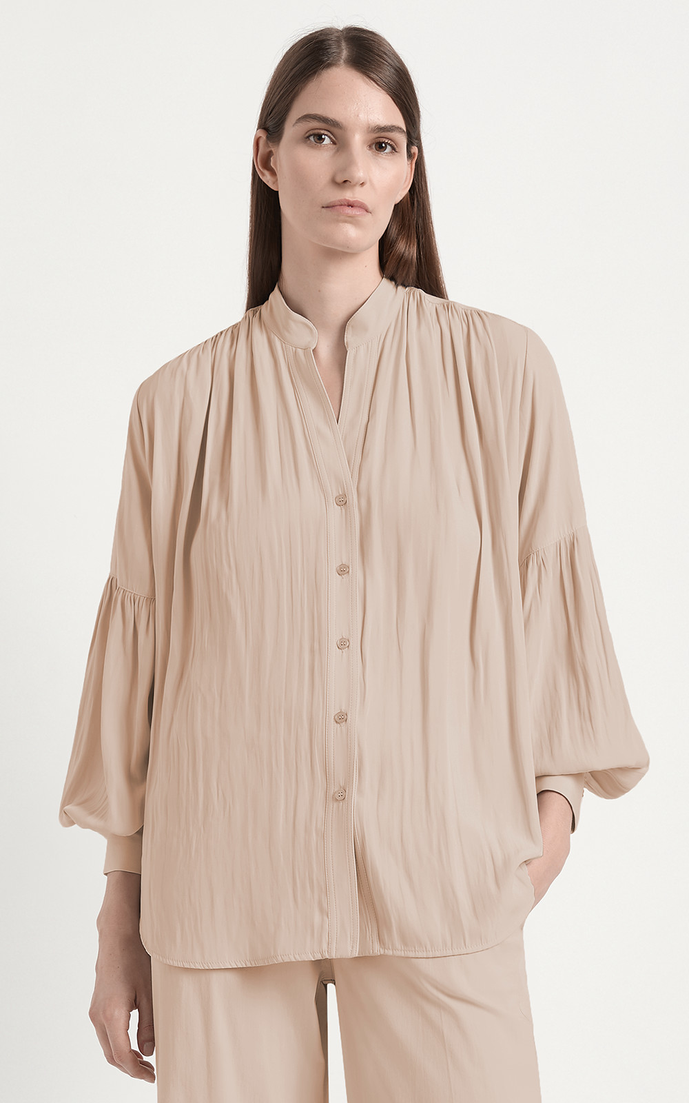 Meridian Blouse – Zebrano | Designer Clothing NZ