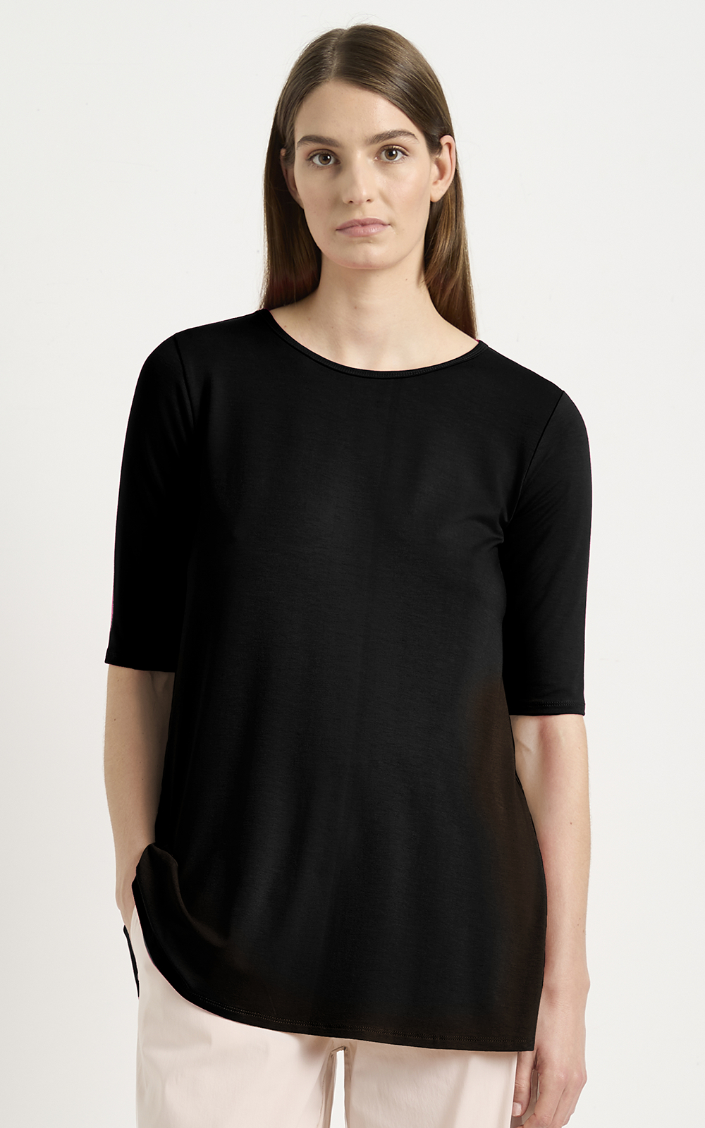Elbow Flared Top – Zebrano | Designer Clothing NZ