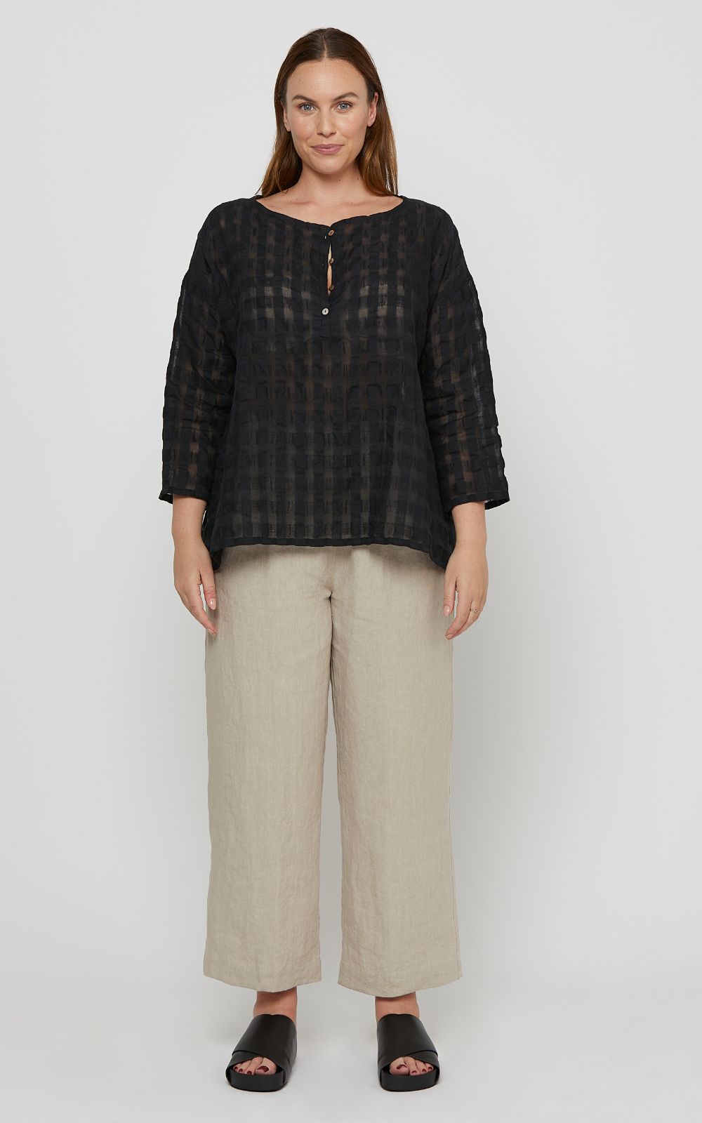 Verity Shirt – Zebrano | Designer Clothing NZ