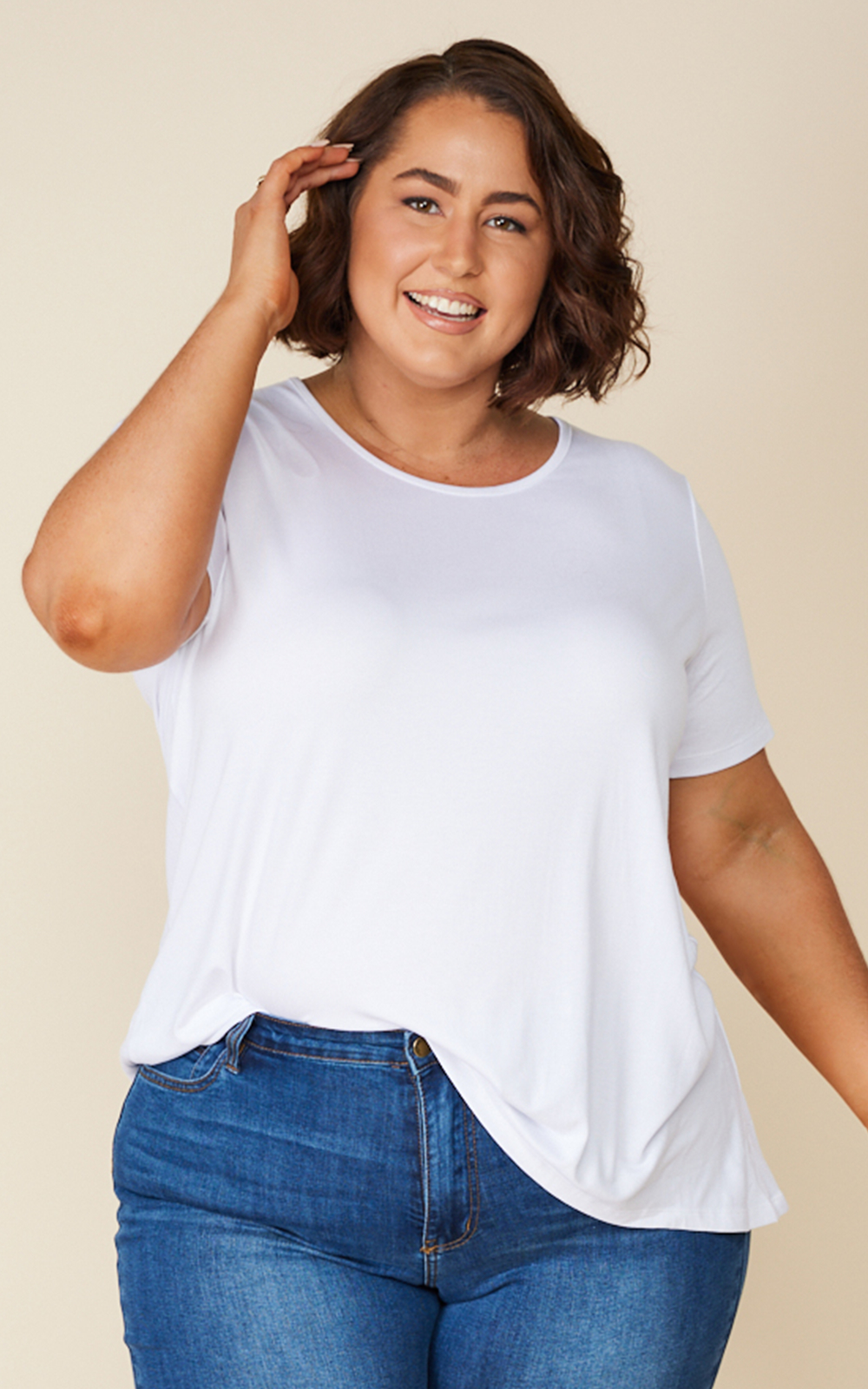 Swing Tee – Zebrano | Designer Clothing NZ