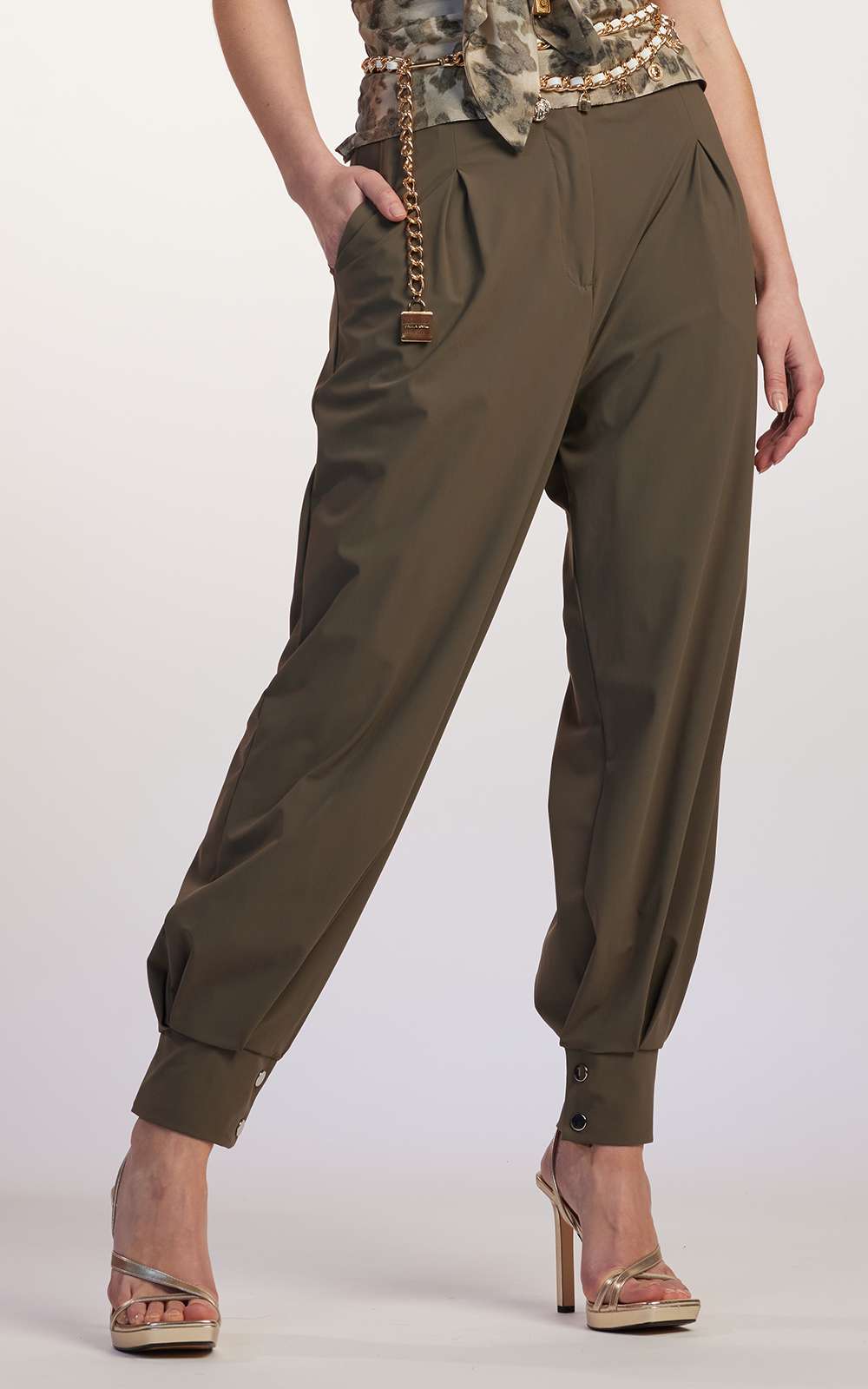 Cuffed Pant – Zebrano | Designer Clothing NZ