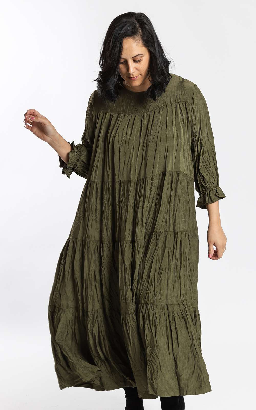 Cascade Dress – Zebrano | Designer Clothing NZ