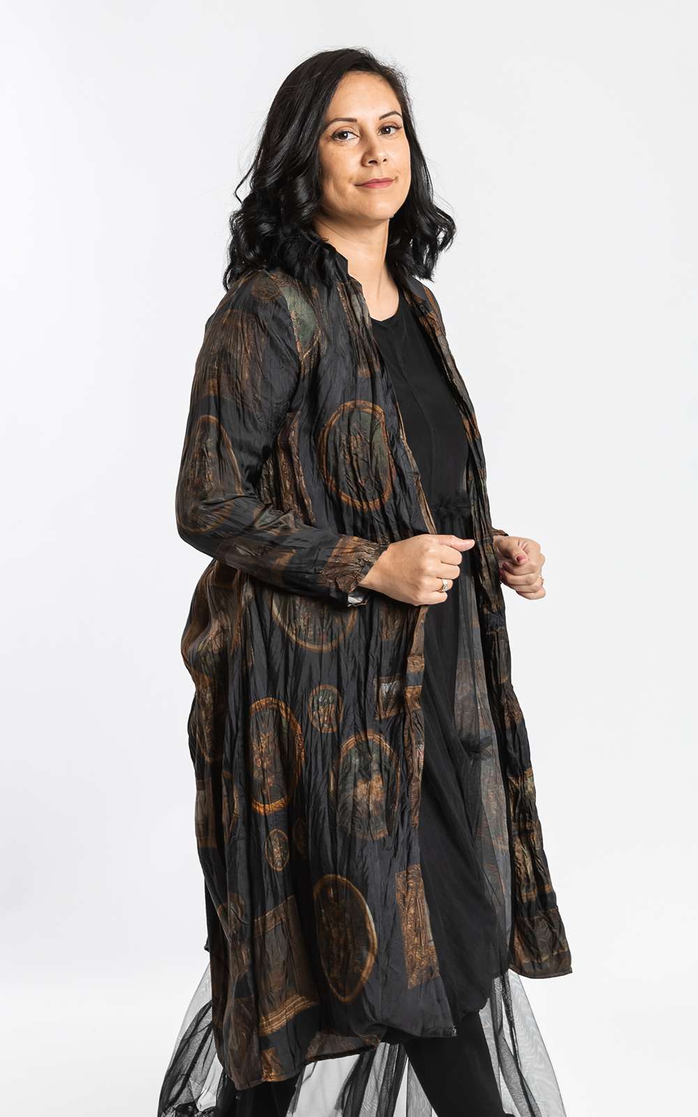 Duster Coat Framework – Zebrano | Designer Clothing NZ