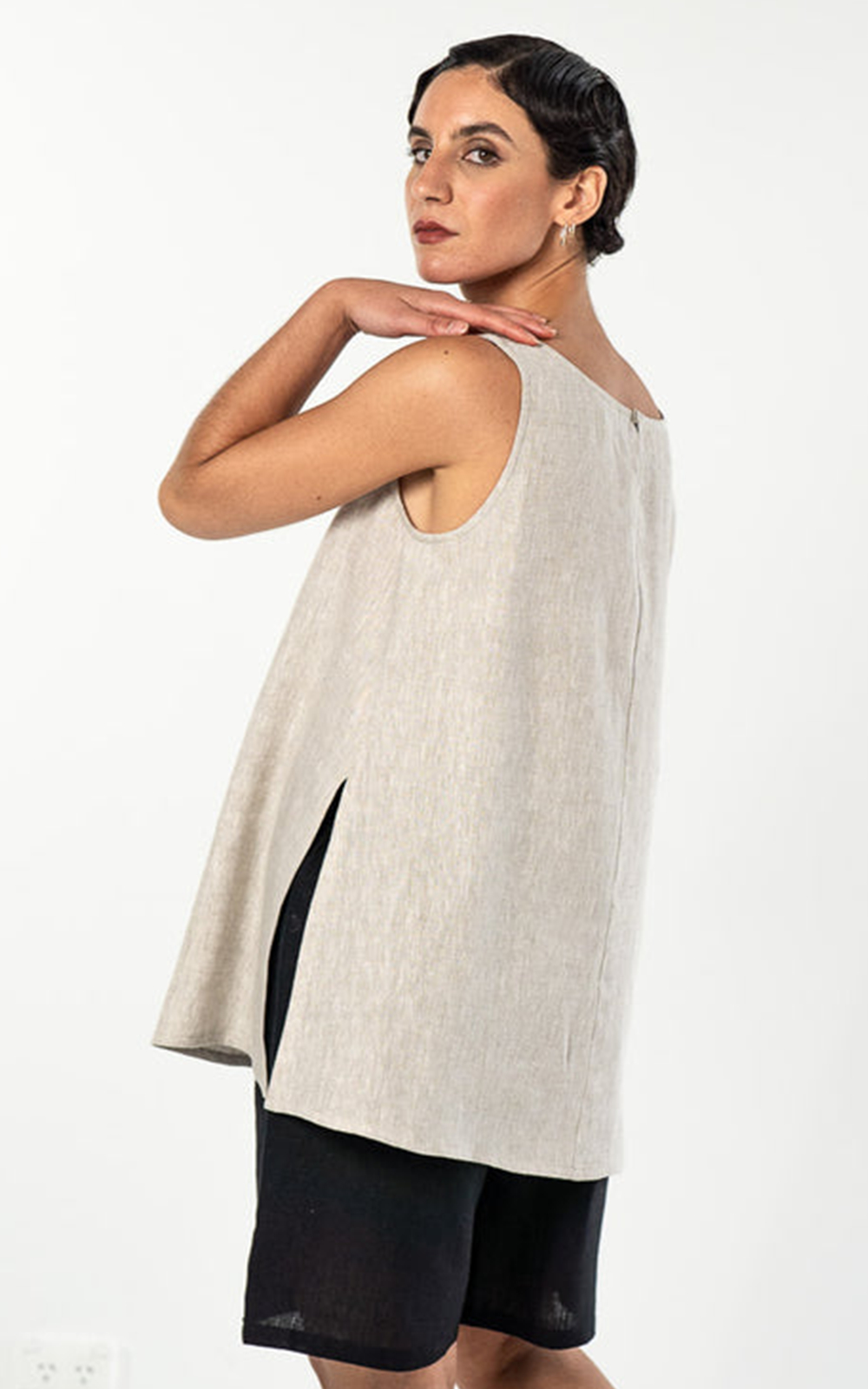 Asher Top – Zebrano | Designer Clothing NZ