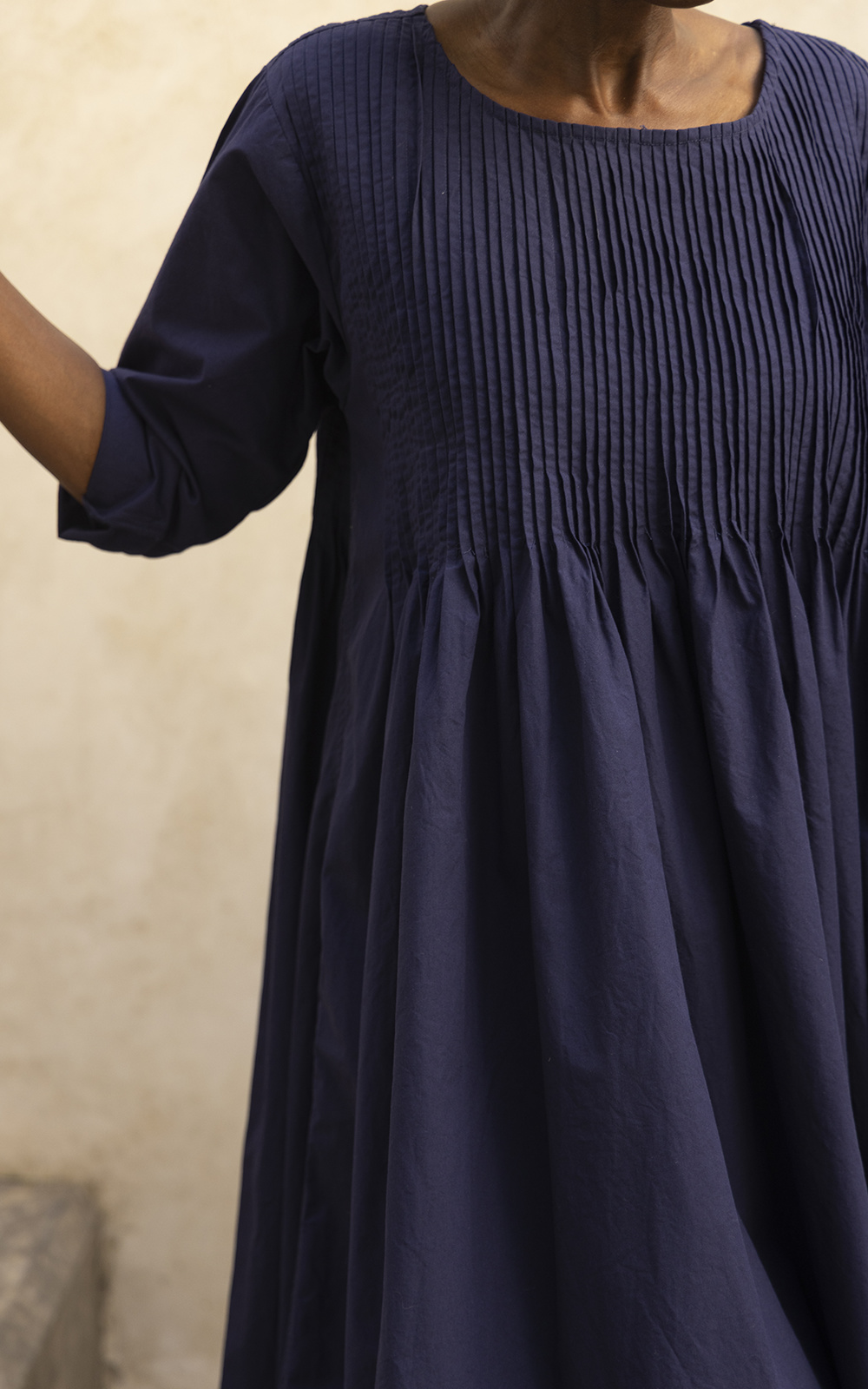Asili Dress Cotton Poplin – Zebrano | Designer Clothing NZ