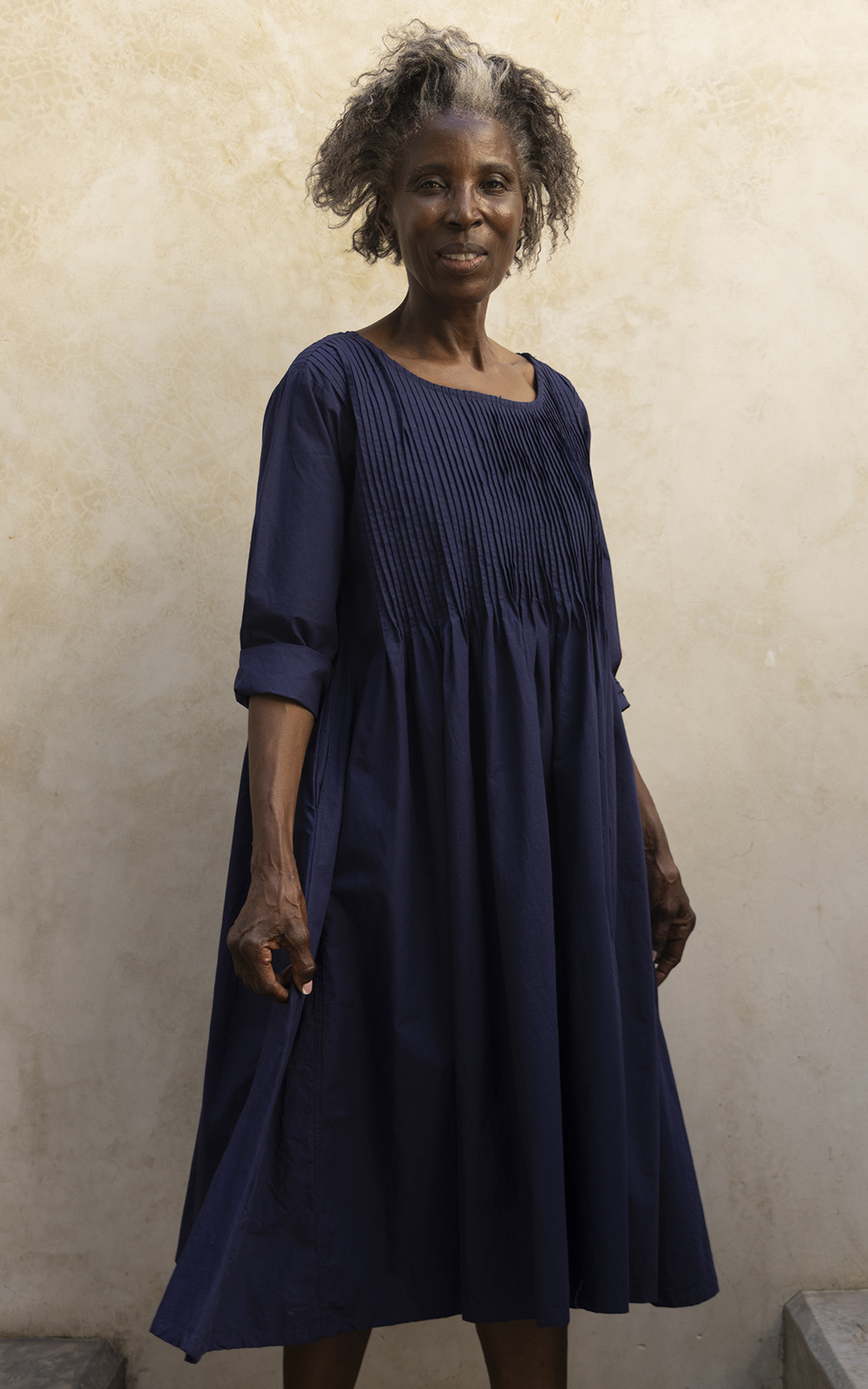 Asili Dress Cotton Poplin – Zebrano | Designer Clothing NZ