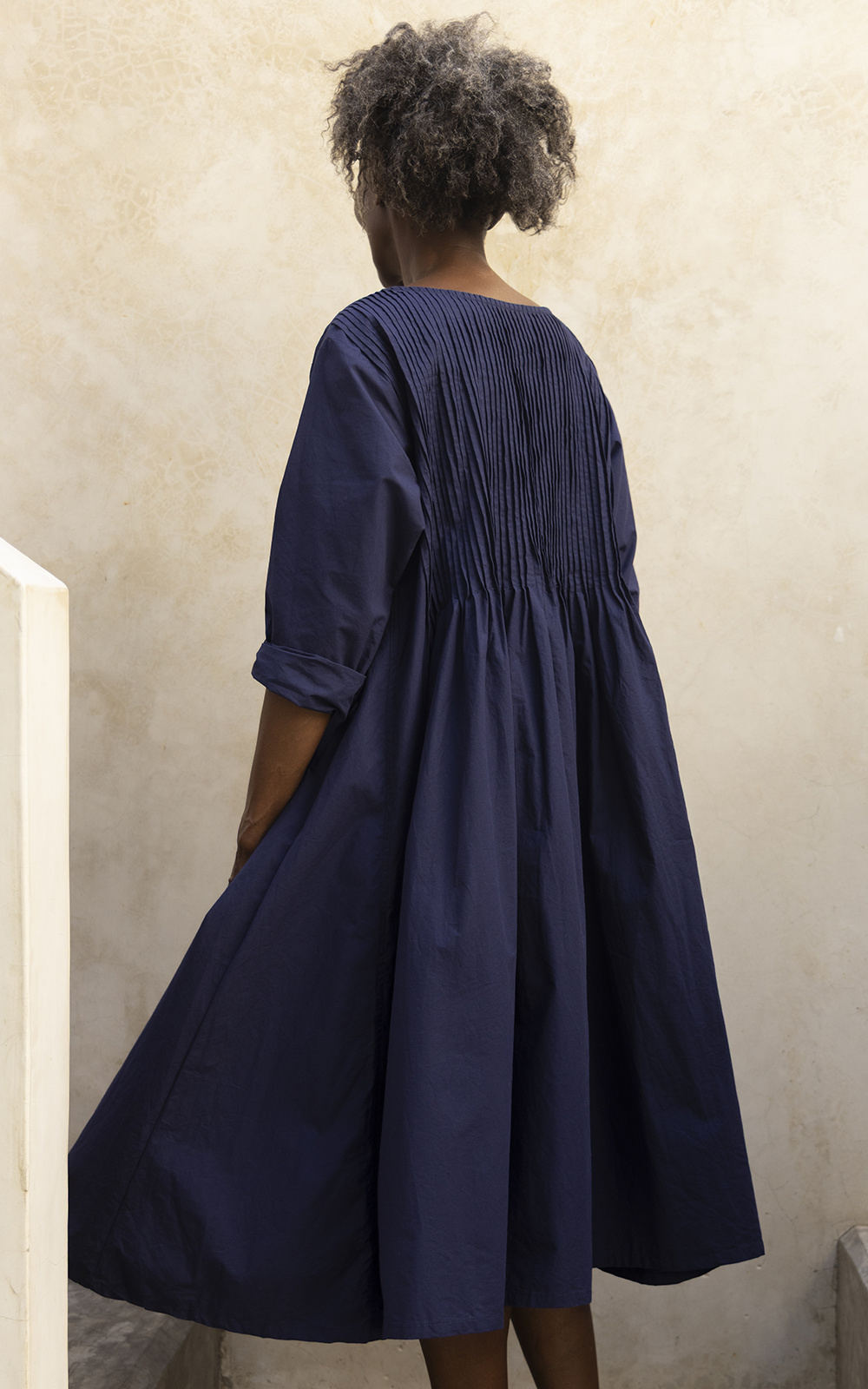 Asili Dress Cotton Poplin – Zebrano | Designer Clothing NZ