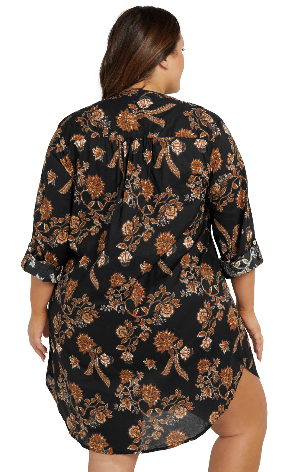 Gershwin Button Placket Overshirt Cover Up – Zebrano | Designer Clothing NZ