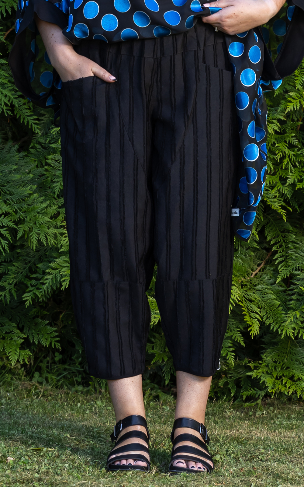 Command Pants Texture – Zebrano | Designer Clothing NZ