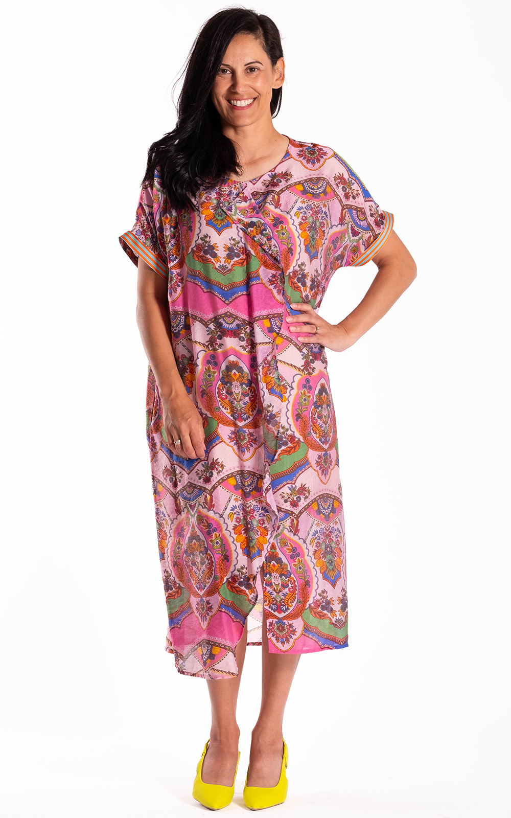 Artists Impressions Dress – Zebrano | Designer Clothing NZ