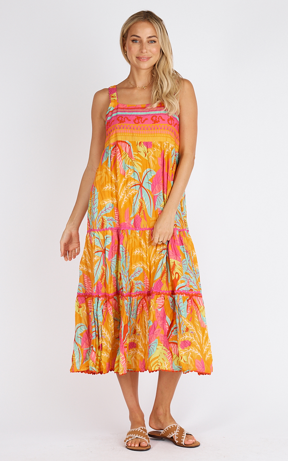 Berkley Sundress – Zebrano | Designer Clothing NZ