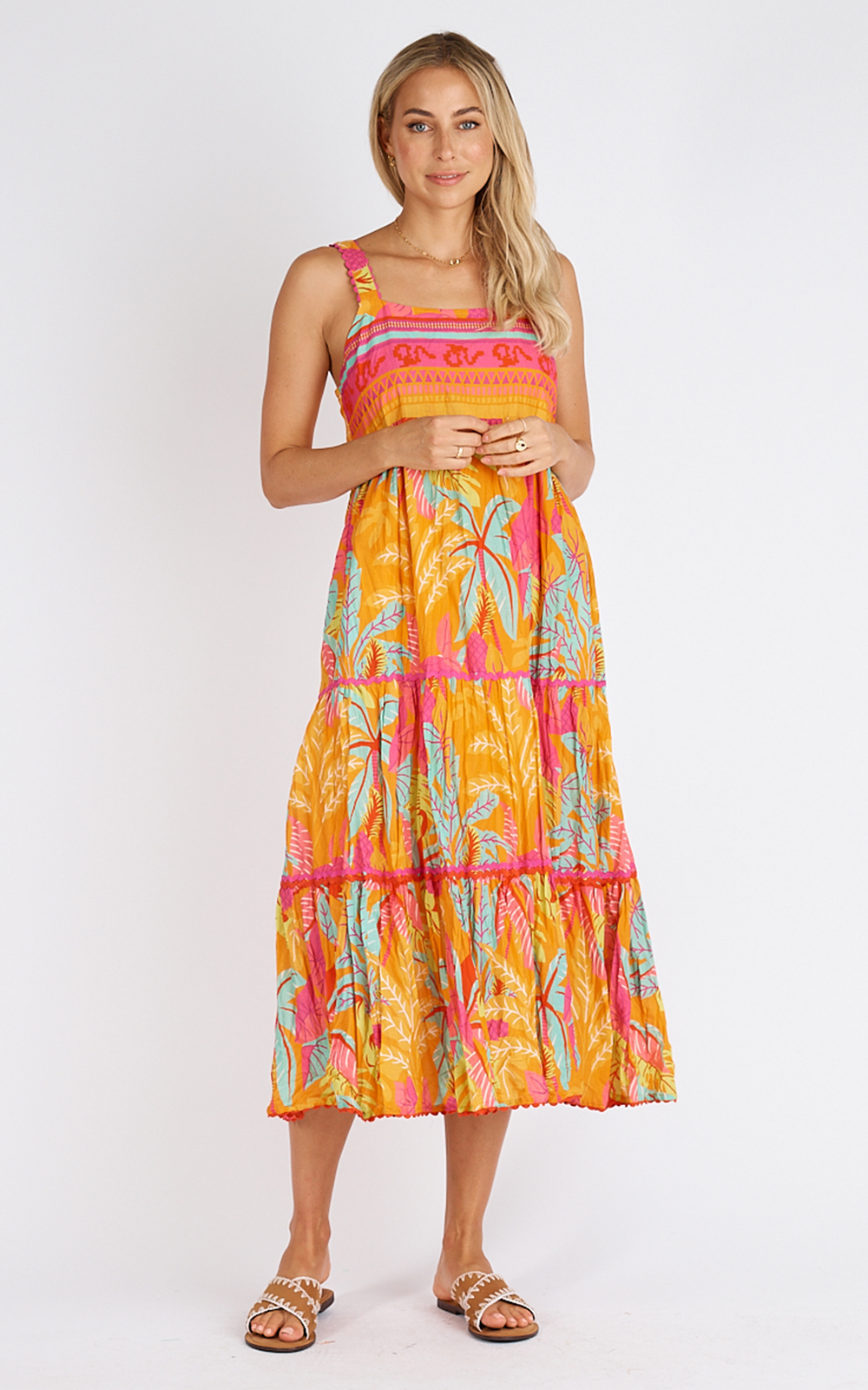 Berkley Sundress – Zebrano | Designer Clothing NZ
