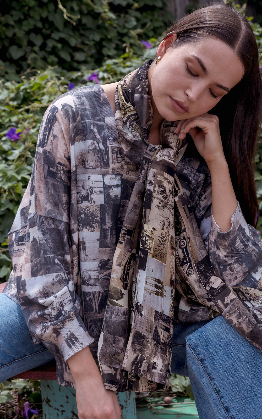 Calla Jumper – Zebrano | Designer Clothing NZ