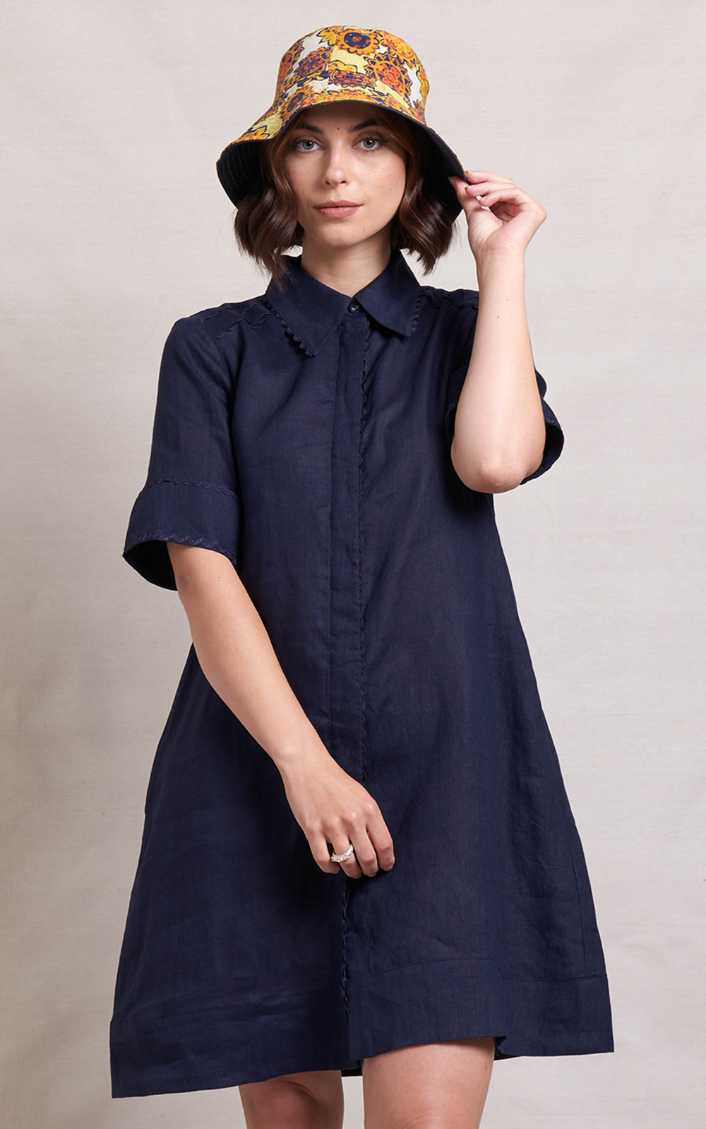 Ric Rac Dress – Zebrano | Designer Clothing NZ