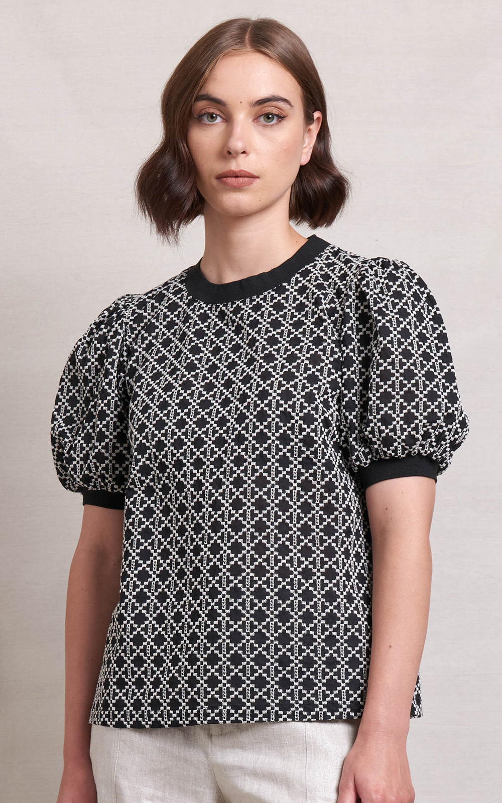 In Stitches Top – Zebrano | Designer Clothing NZ