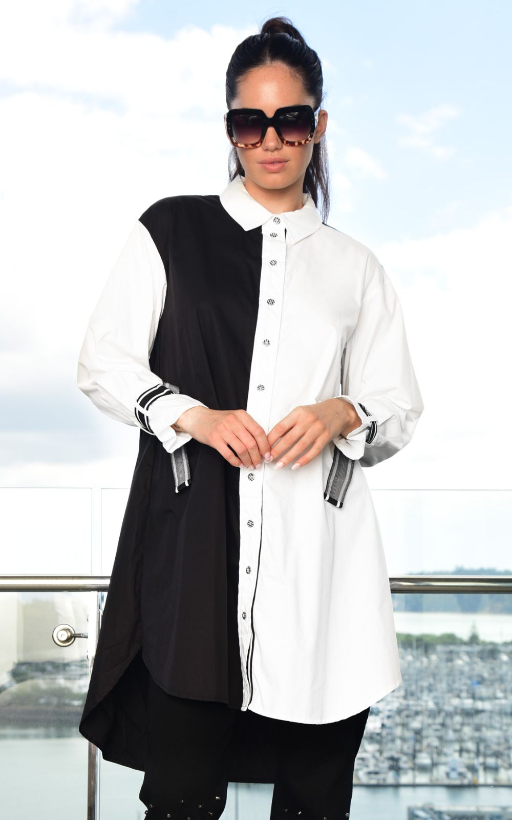 Better Half Shirt – Zebrano | Designer Clothing NZ