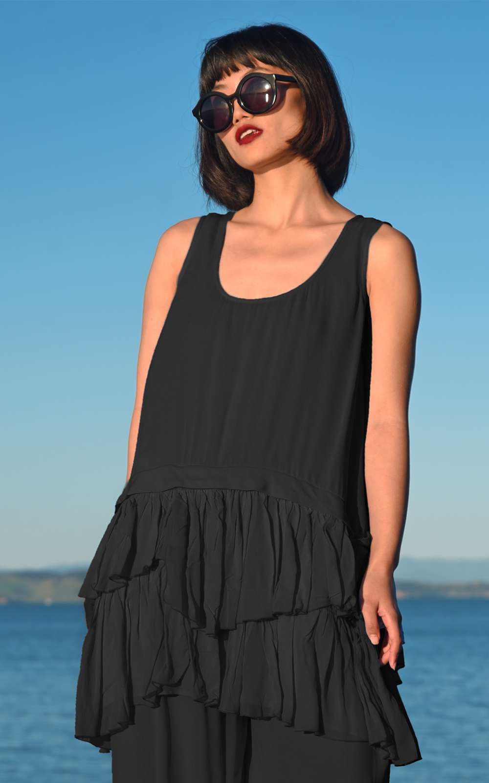 Essential Edit Top – Zebrano | Designer Clothing NZ