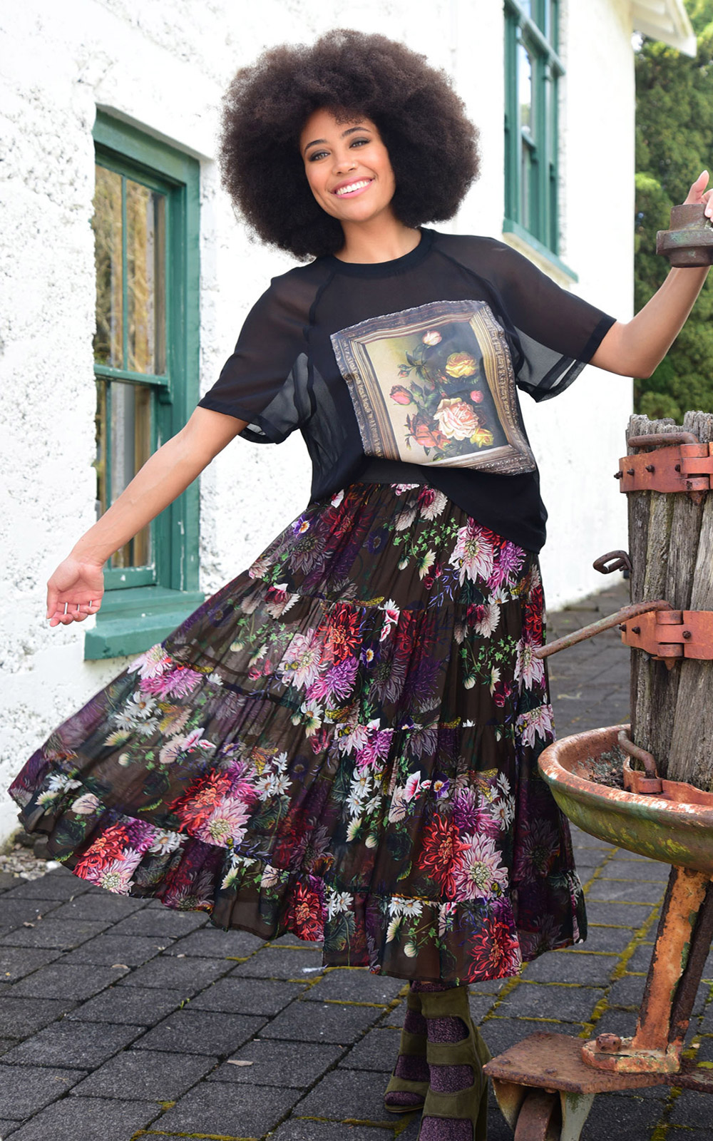 The Last Layer Skirt – Zebrano | Designer Clothing NZ