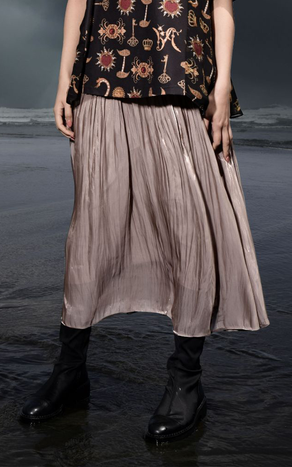 Daring Diva Skirt – Zebrano | Designer Clothing NZ
