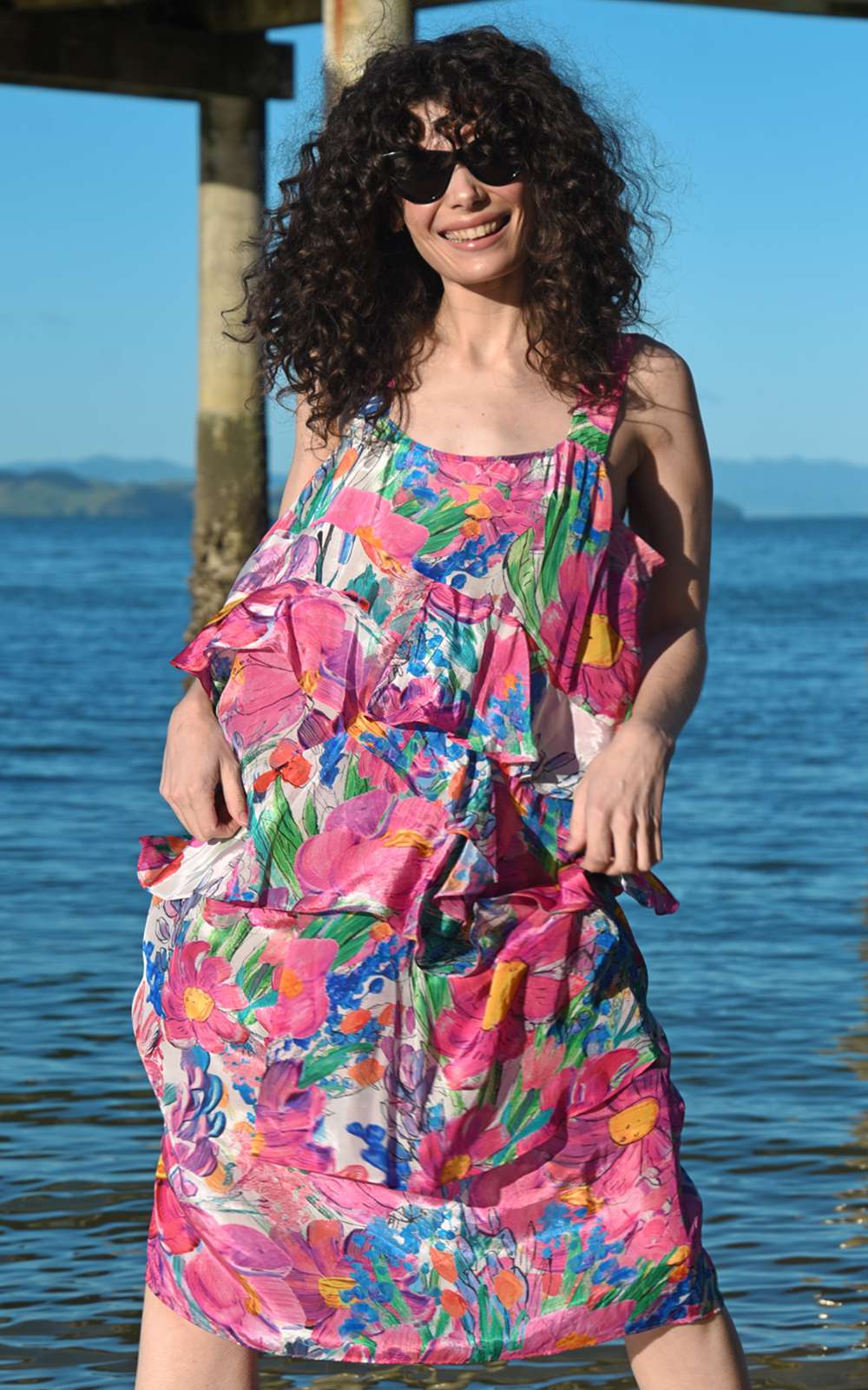 Accidents Frill Happen Dress – Zebrano | Designer Clothing NZ