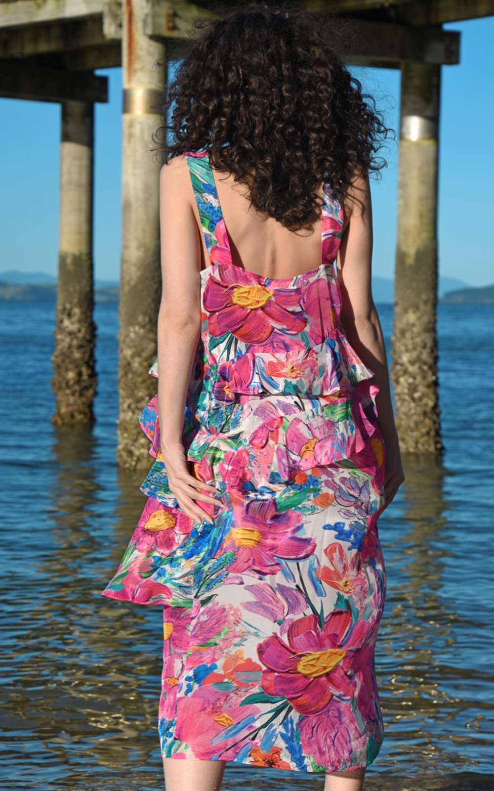 Accidents Frill Happen Dress – Zebrano | Designer Clothing NZ