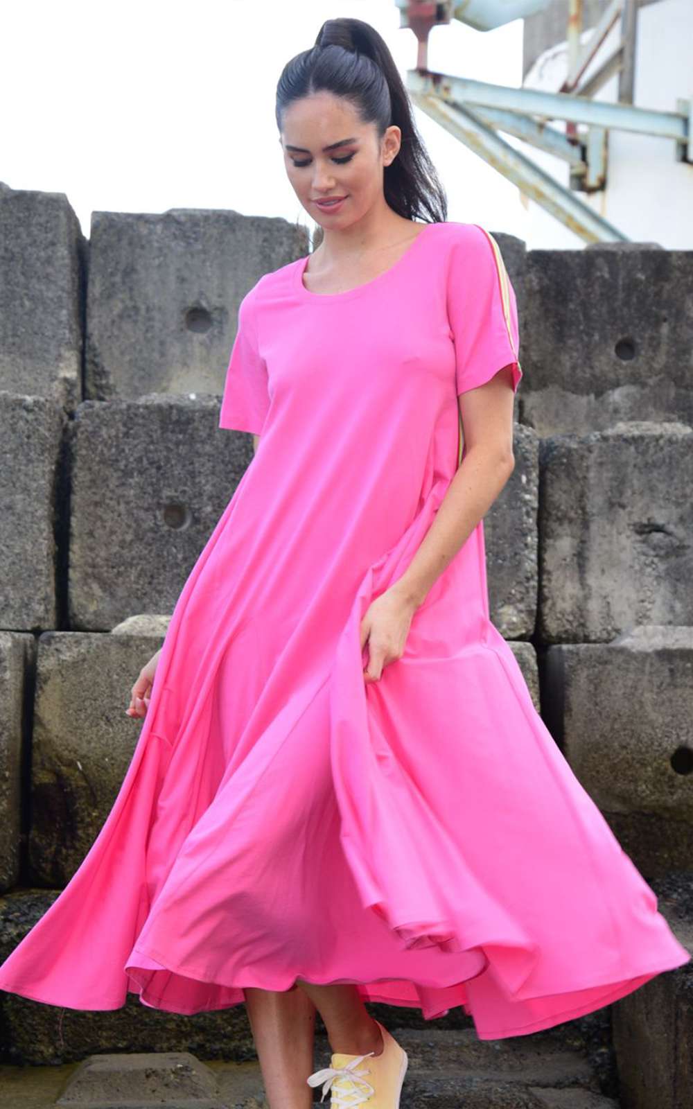 Knit Show Dress – Zebrano | Designer Clothing NZ