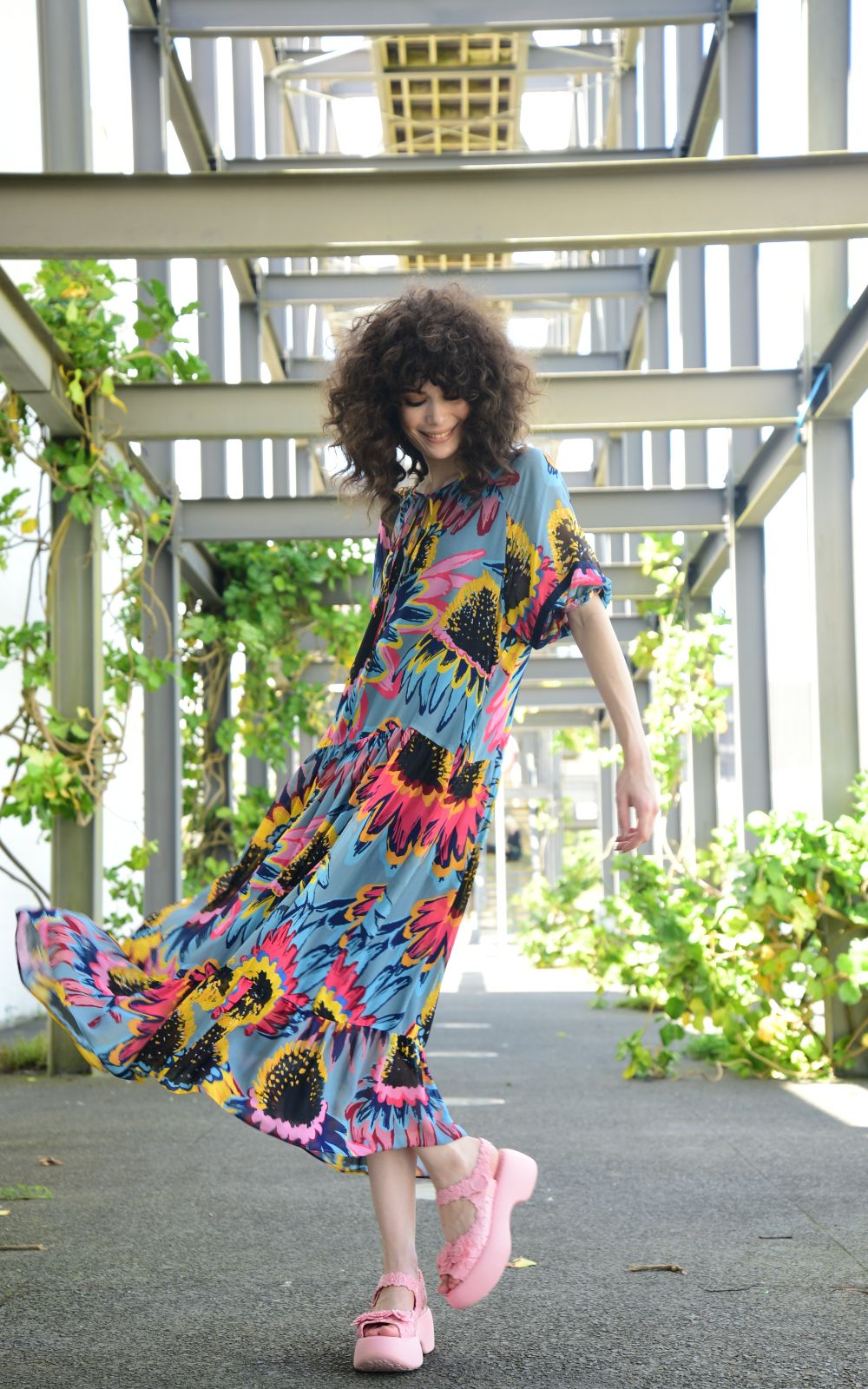 Paint The Town Dress – Zebrano | Designer Clothing NZ