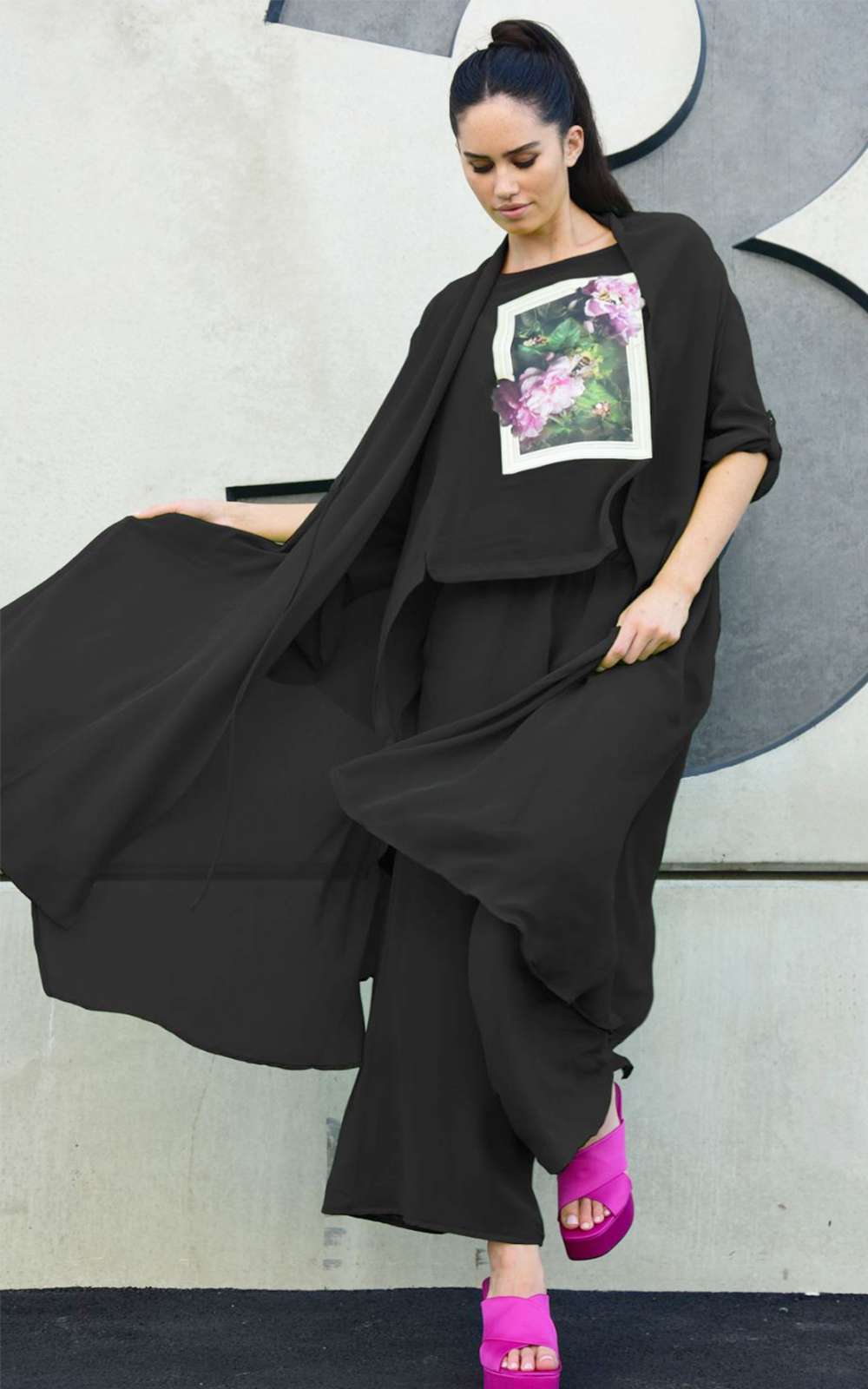 Star In The Making Coat – Zebrano | Designer Clothing NZ