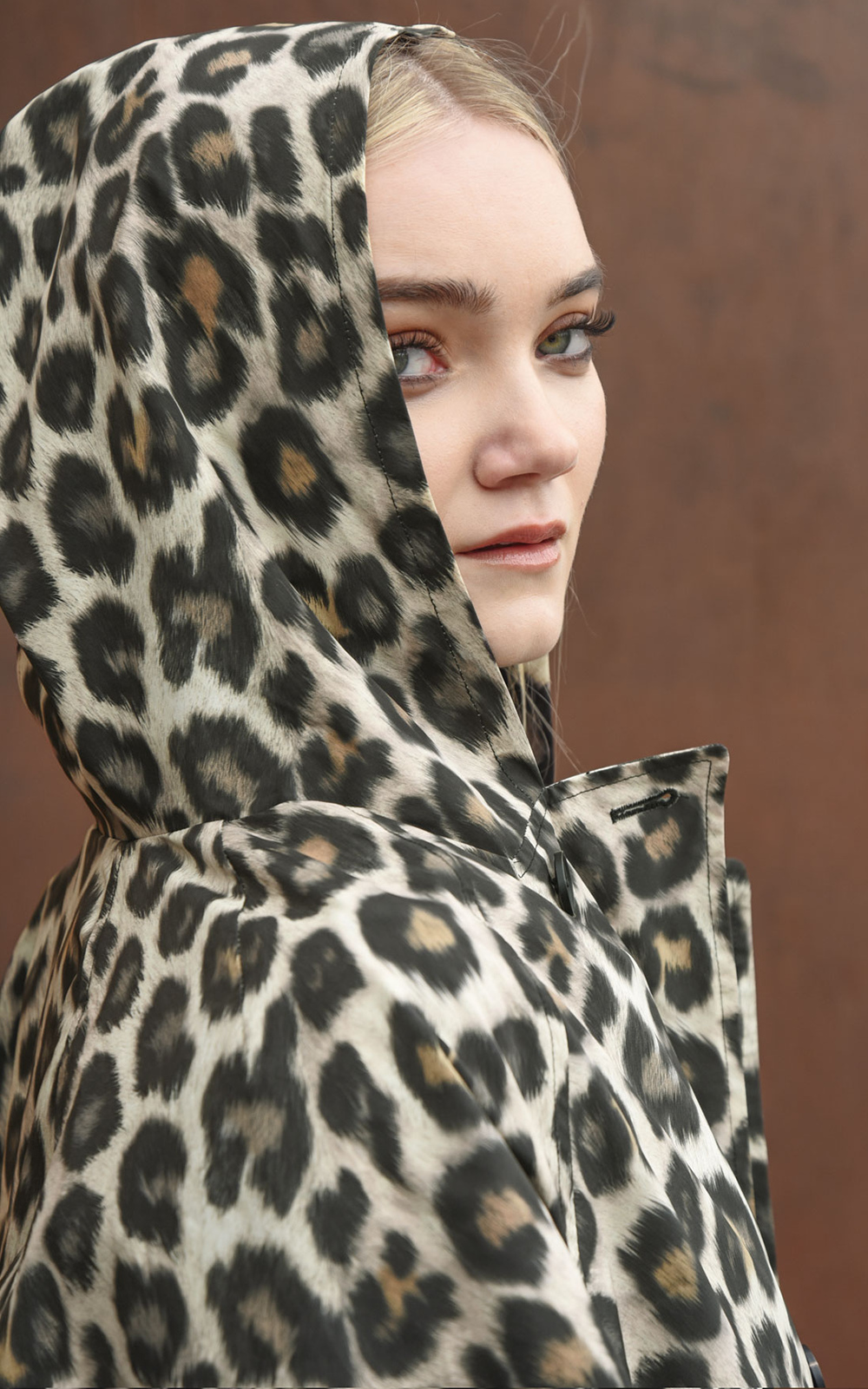 Glow With The Flow Coat – Zebrano | Designer Clothing NZ