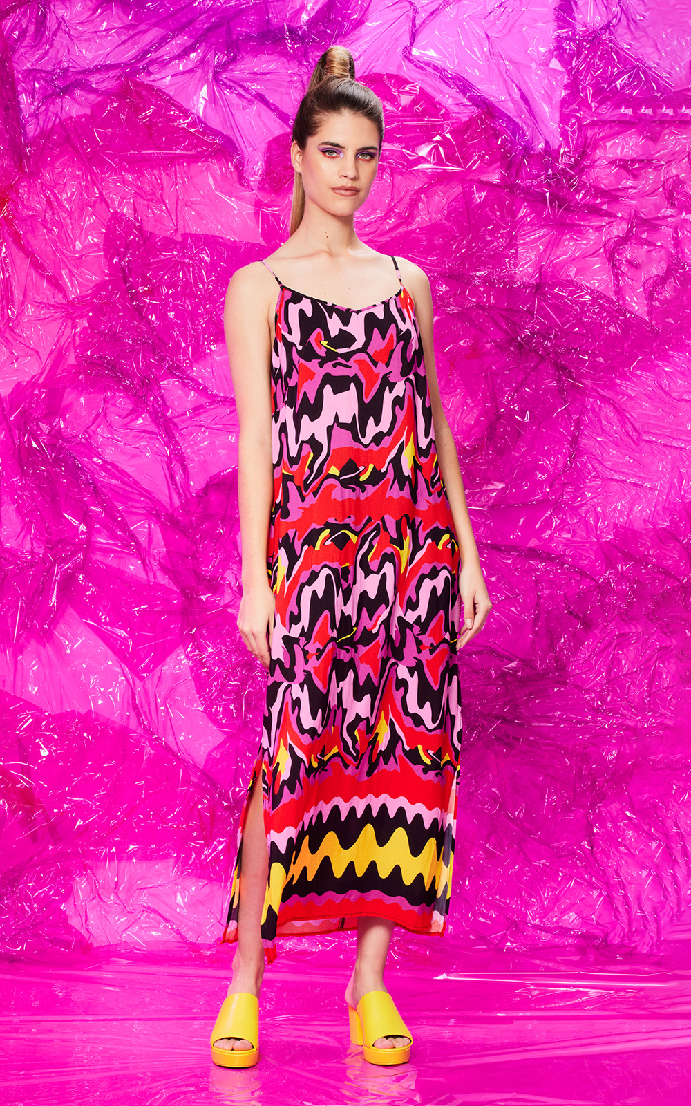 A-Line Pool Dress – Zebrano | Designer Clothing NZ